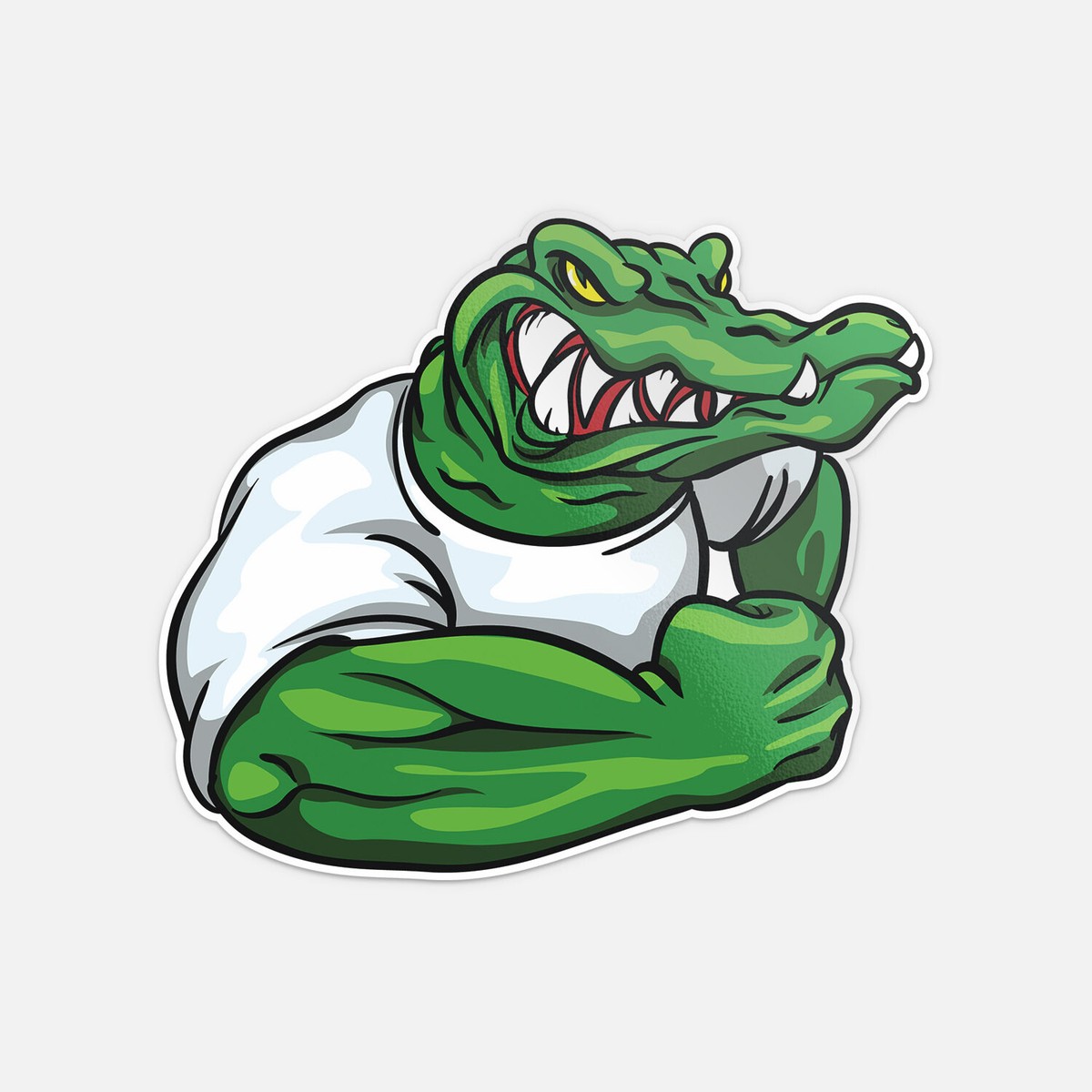 Cartoon Gator Mascot