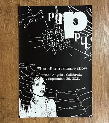 Poppy Flux Album Release Show 9/29/21 Poster Los Angeles LA 11x17” | eBay