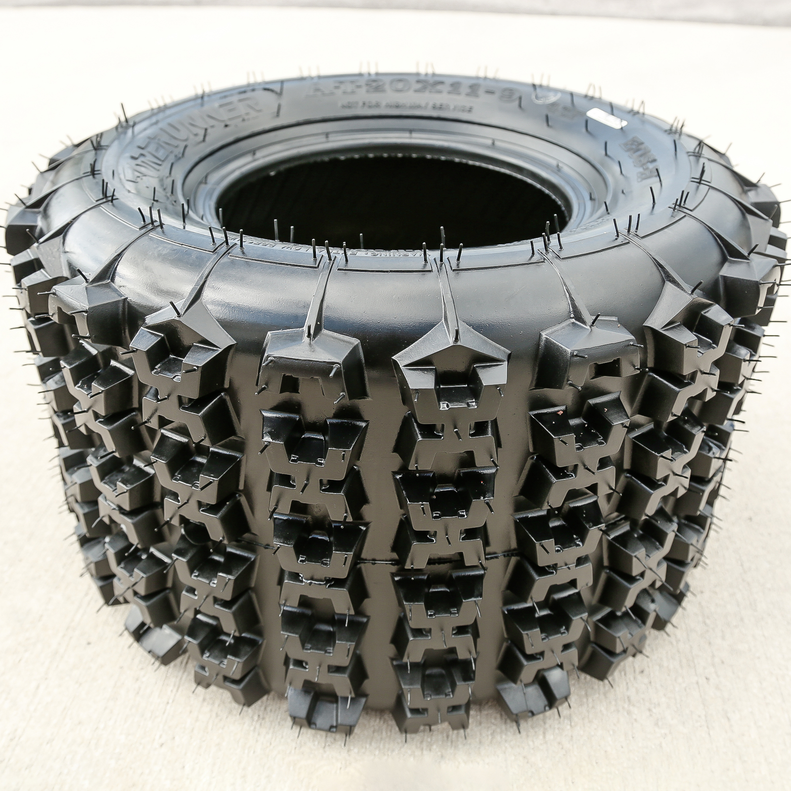 Forerunner Eos-H Rear 20x11.00-9 20x11-9 43F 6 Ply AT A/T ATV UTV Tire ...