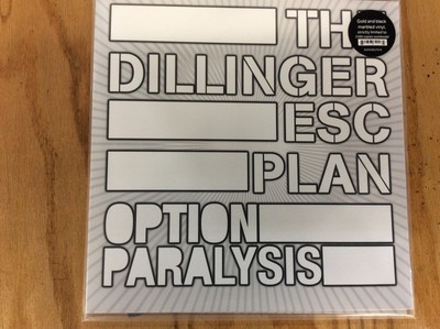 DILLINGER ESCAPE PLAN - OPTION PARALYSIS (BLACK) (COLOURED) (GOLD) (LTD ...