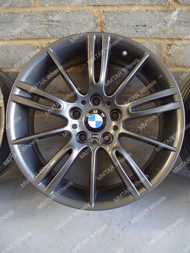 Genuine 18" BMW 3 Series E90 E91 E92 E93 Ferric Grey MV3 193m Wheels ...