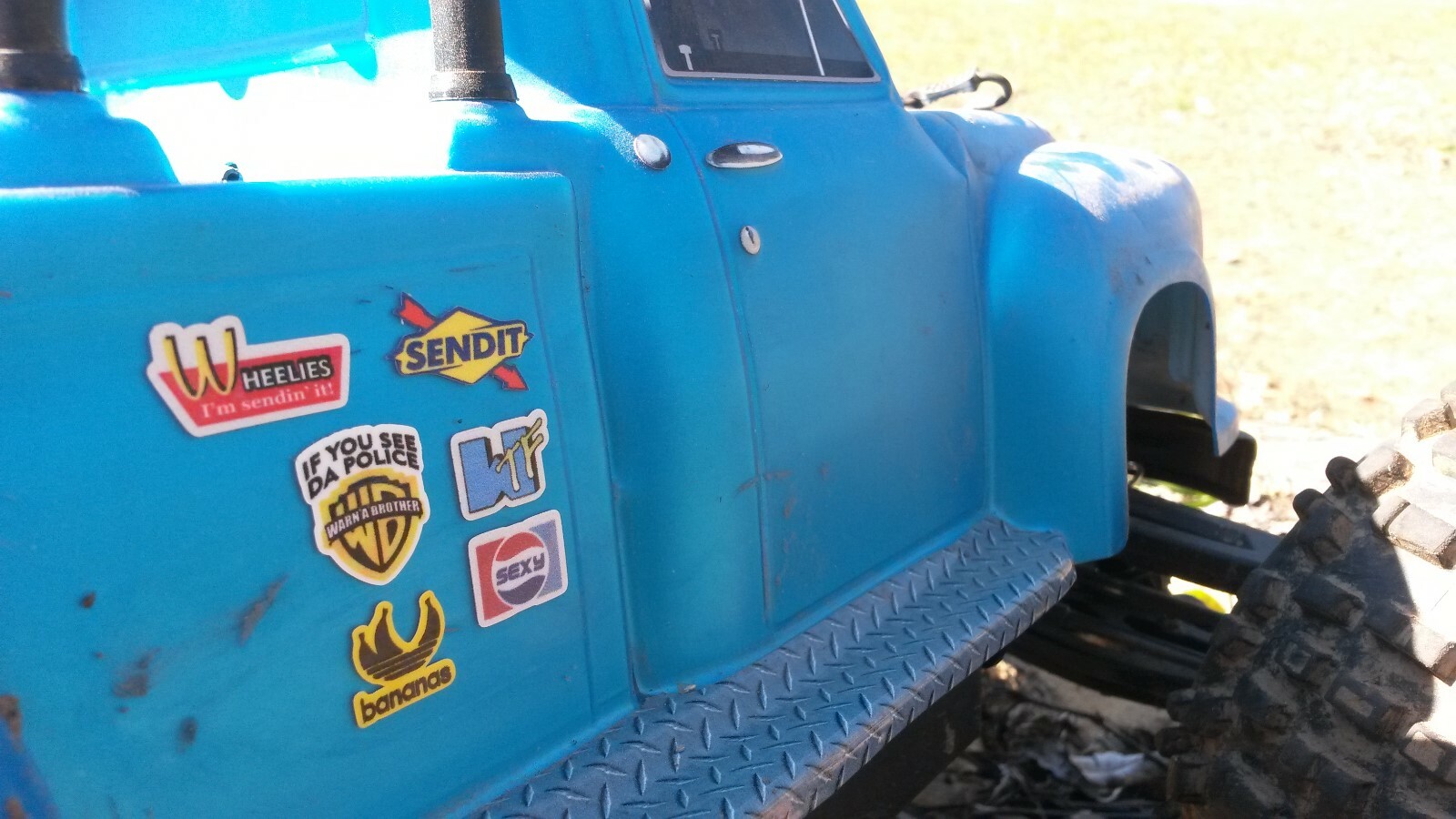 Funny parody RC decals stickers 80pc for Arrma Axial Losi Traxxas ...