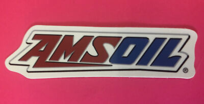 AMS Oil Racing Team Sticker Size: 3-1/8”X 3/4” *Glossy* Finish Self ...