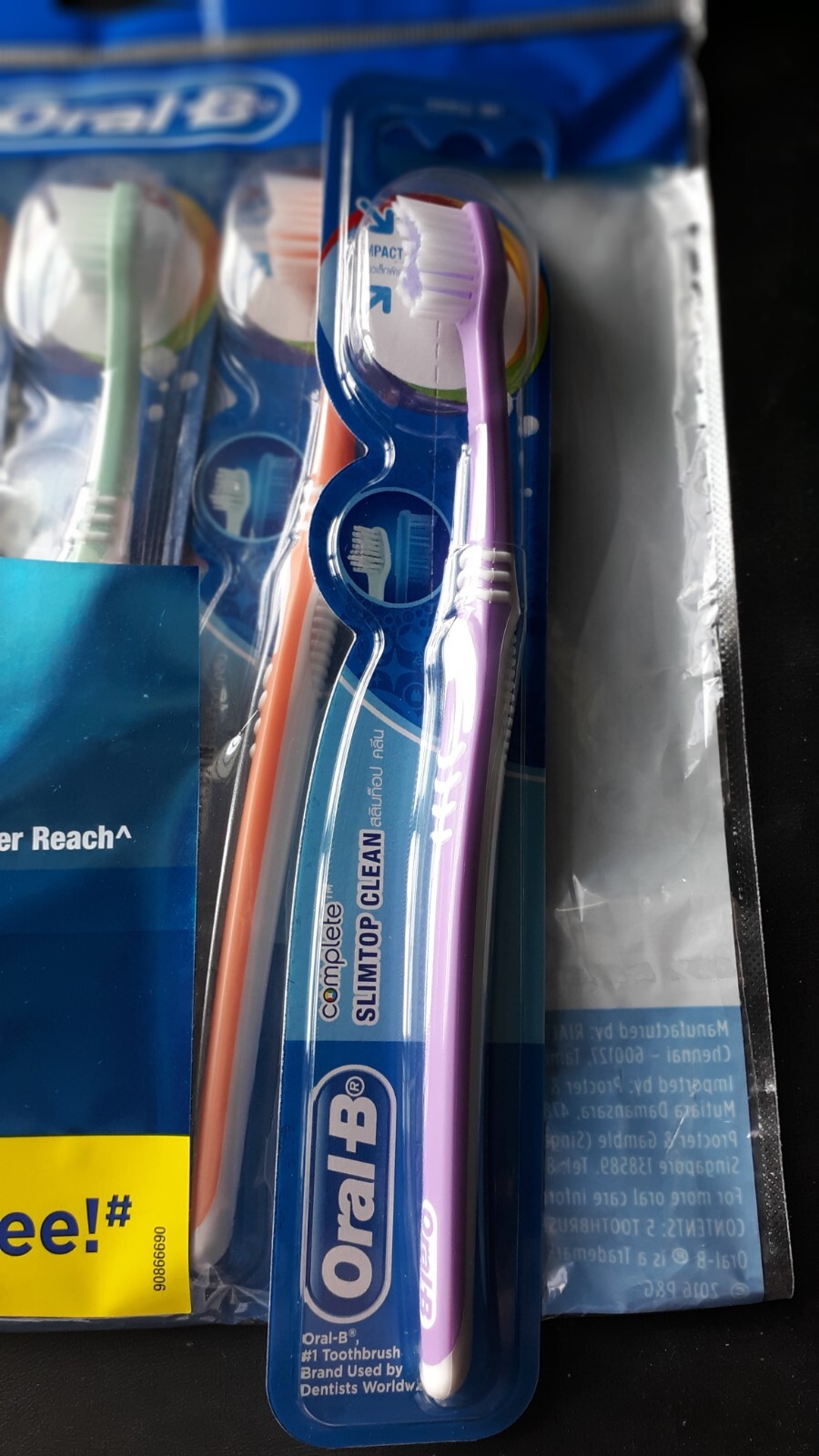 ORAL B ~ 5 TOOTHBRUSHES SPECIAL PACK ( EXTRA SMALL HEAD ) | eBay
