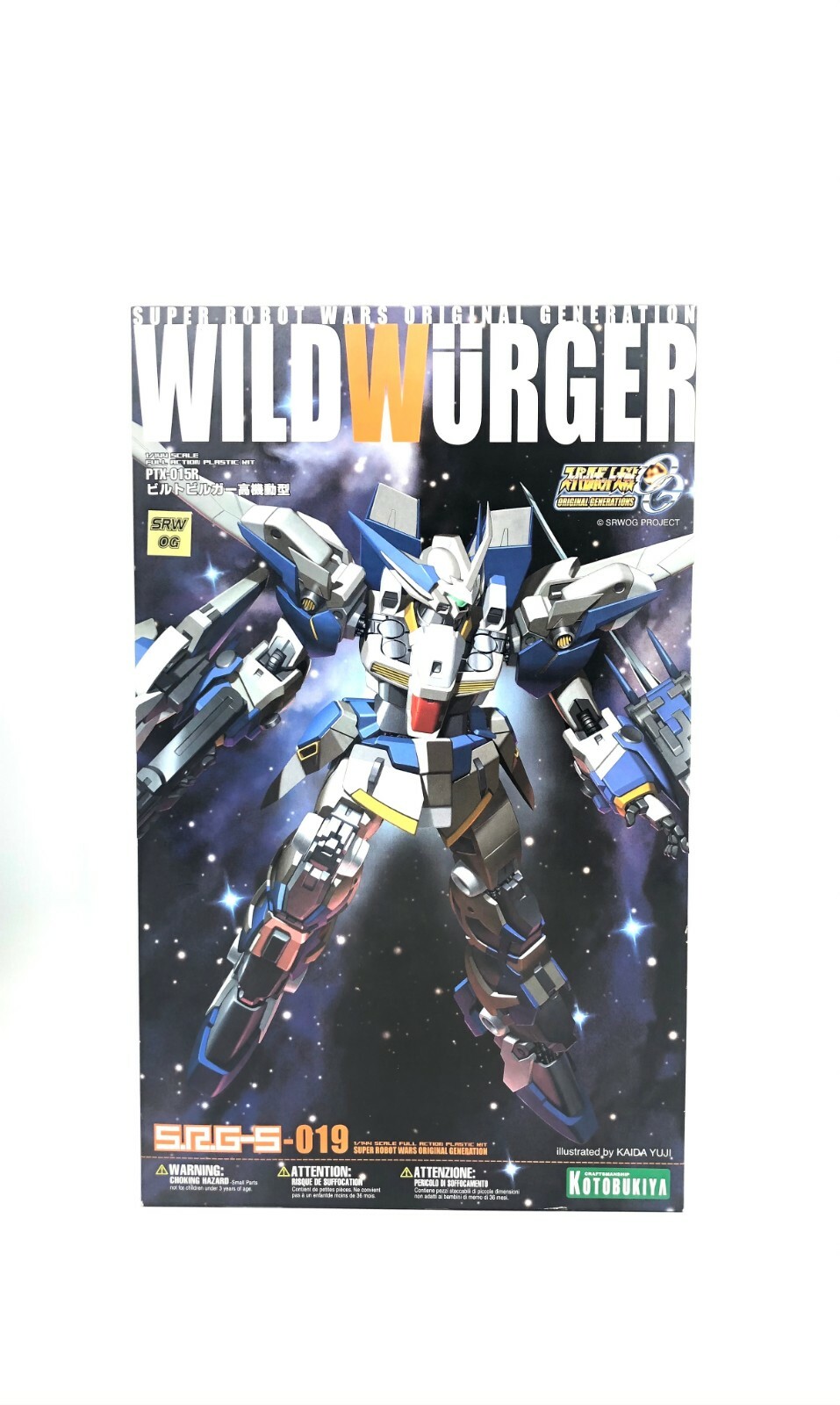 🌟 KOTOBUKIYA SUPER ROBOT WARS OG SRG-S 019 WILDWURGER 1/144 Model Kit ...