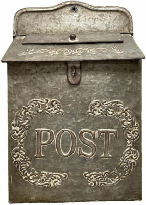 Vintage Style Post Box I Nostalgic Charm Home Décor I Farmhouse Design ...