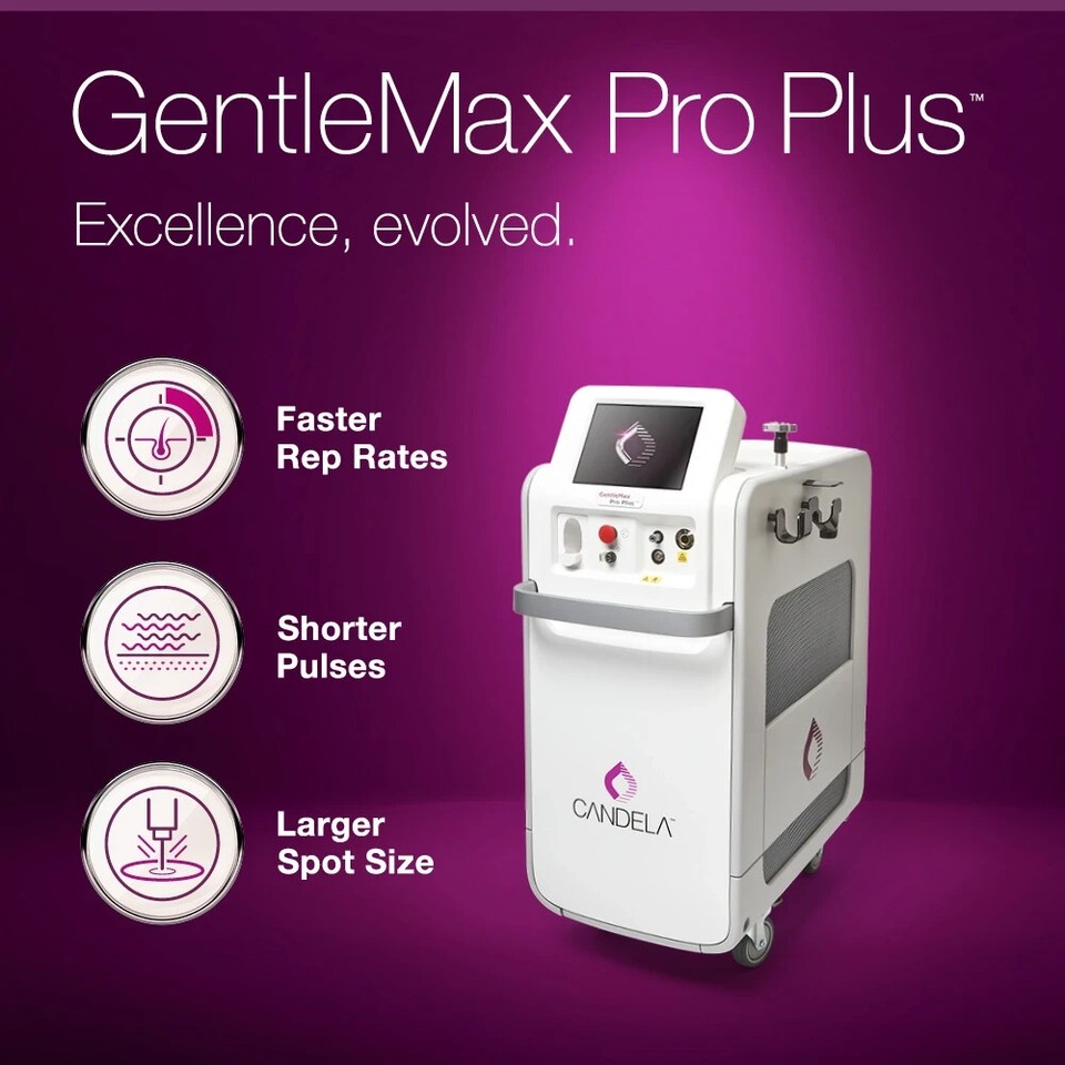 Candela Gentlemax Pro PLus Laser Hair Removal Machine | eBay