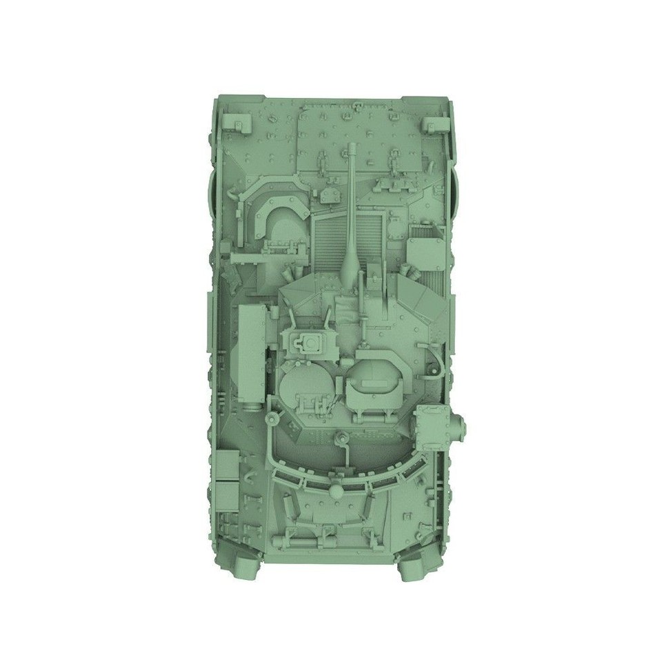 Army Tank Unpainted 1/200 Military Model Kit US M3A3 Bradley Cavalry ...