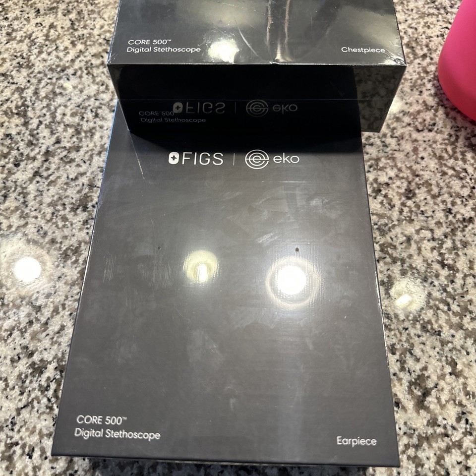 FIGS Eko CORE 500 Digital Stethoscope - Dark Harbor - Brand New Sealed ...