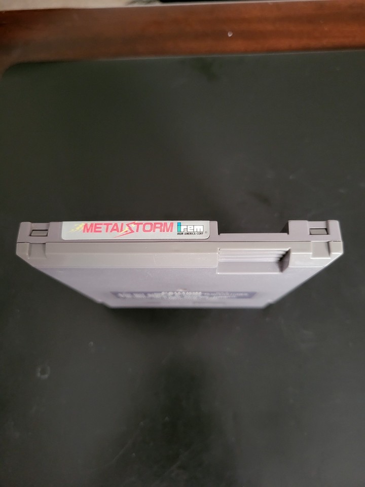Metal Storm Nintendo NES Video Game Pak Cartridge | eBay