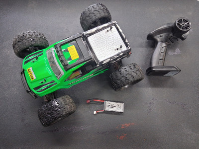 Used RC Car Flyhal FC610 1/10 4WD Off-Road Truck Brushed LED Lights ...