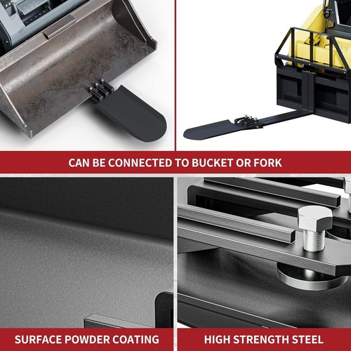 Quick Spade Combo - Digging Spade Bucket Attachment for skid steer ...
