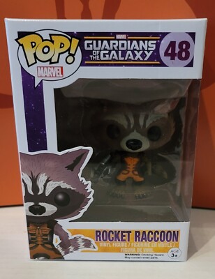 Marvel #0048 Funko POP! Rocket Raccoon | eBay