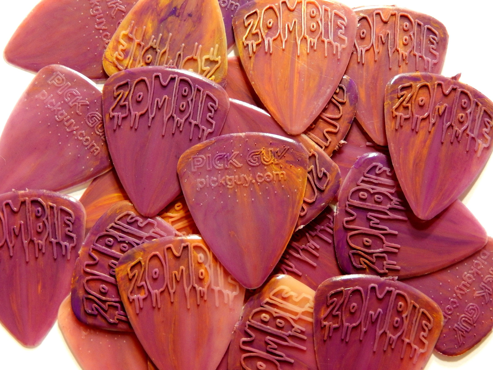 12 pics ZOMBIE Guitar Picks .73mm by PICK GUY Pics Plectrums Walking ...