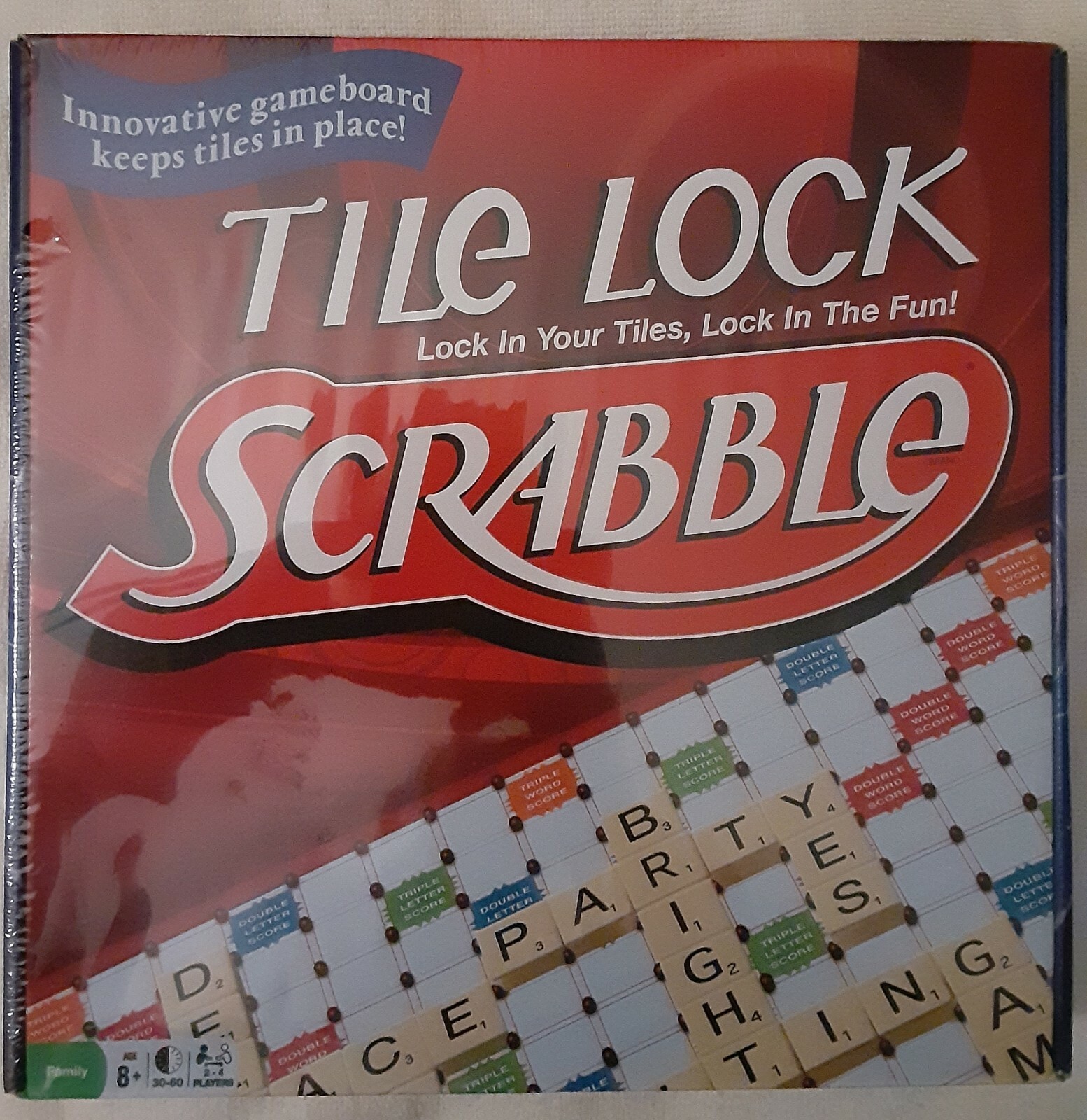 NEW FACTORY SEALED "SCRABBLE" TILE LOCK BOARD GAME | eBay
