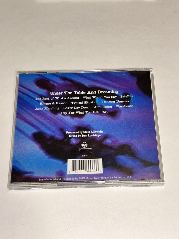 Dave Matthews Band Under The Table And Dreaming Rock Music Cd 4D121 | eBay