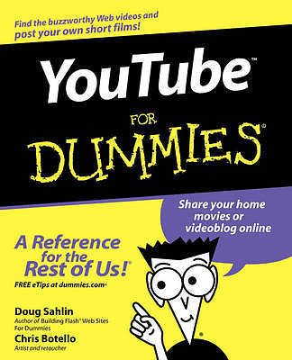 YouTube For Dummies by Chris Botello, Doug Sahlin (Paperback, 2007) for ...