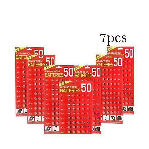 50 X Mix ASSORTED Watch Cell Batteries For Toys, Watches and ect ...
