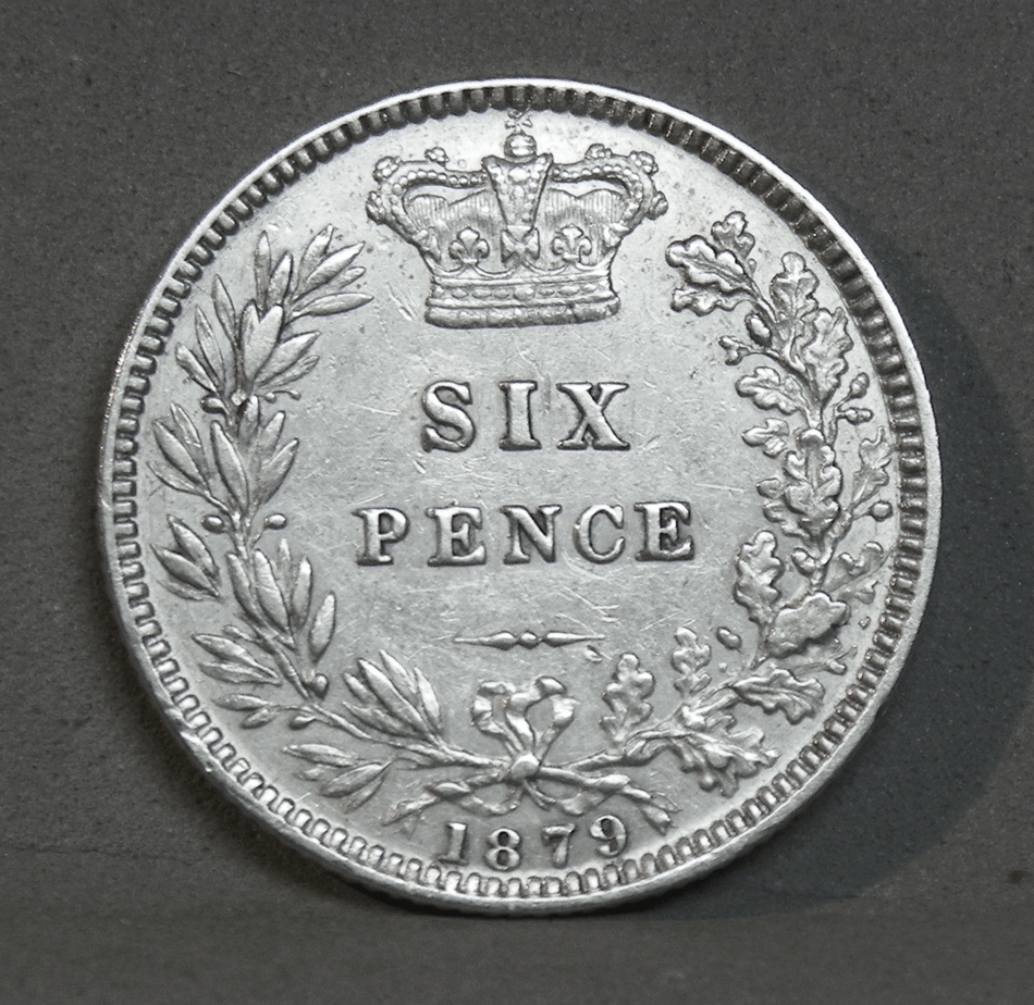 GREAT BRITAIN 1879 6 Pence XF | eBay
