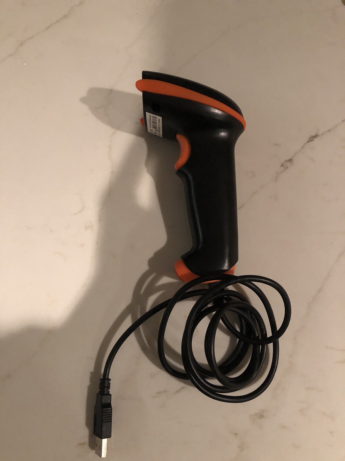 Tera 5100 Black & Orange Wired Shockproof 2D Barcode Scanner. Tested | eBay