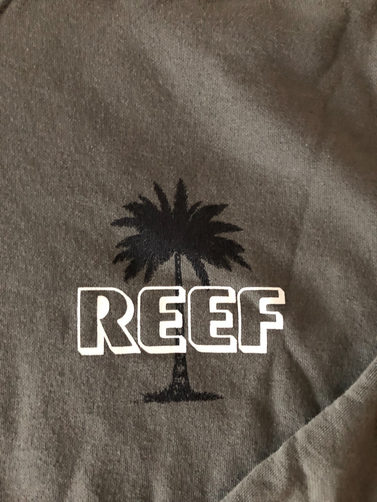 Genuine Olive Green Reef Surf Logo Men's Comfy CALI H… - Gem
