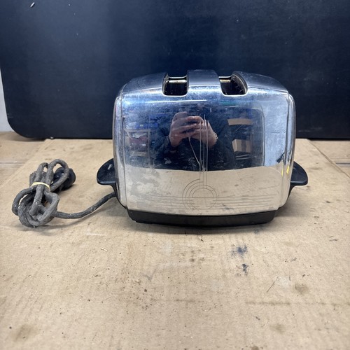 VTG Sunbeam Model T-20 Radiant Control Chrome Toaster Art Deco 1950's ...