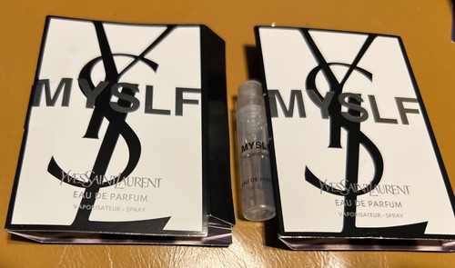 NEW! 2xMen's YSL MYSELF Eau De Parfum Samples 1.2ml-0.04Fl Oz. | eBay