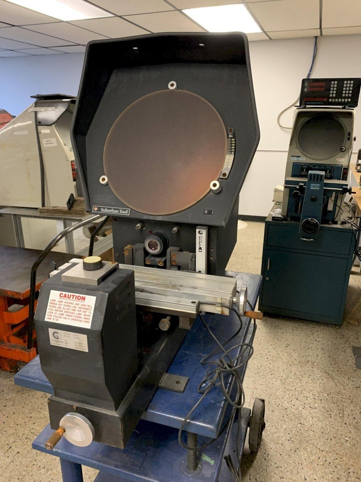14" Suburban Masterview Bench Top Optical Comparator | eBay
