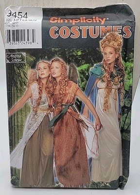 Fairy Costume Fae Cosplay Sz 6-12 Adult Sewing Pattern Nymph Wings ...