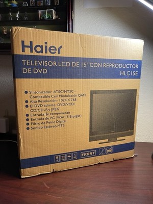 Haier HLC15E TV / DVD /CD/MP3/Player Combo Unit No Remote Retro Gaming ...
