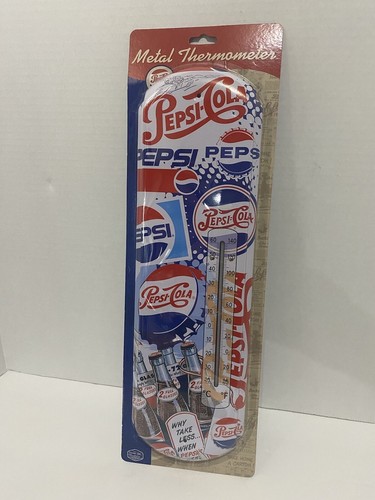 Pepsi -Cola Retro Metal Thermometer Indoor Outdoor | eBay