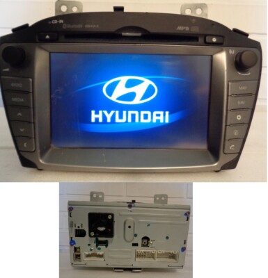 Original Hyundai ix35 Navigationsgerät Navigation Radio Bluetooth ...