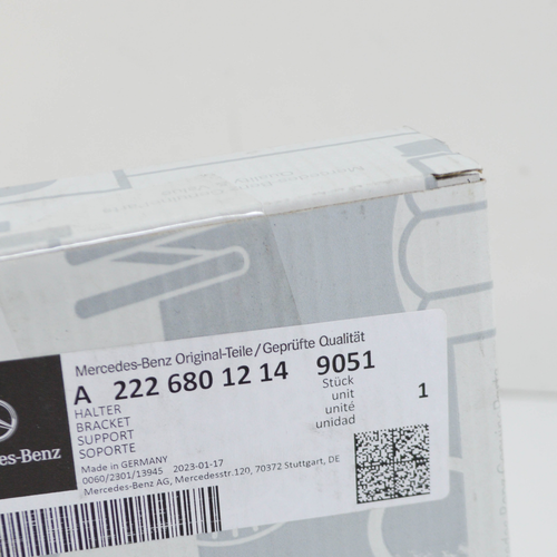 NEW MERCEDES-BENZ S W222 TRUNK FLOOR BRACKET A22268012149051 ORIGINAL ...