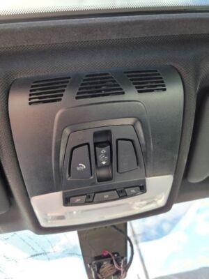 2012-2015 BMW 335i (4DR) OVERHEAD CONSOLE: W/ SUNROOF SWITCH | eBay