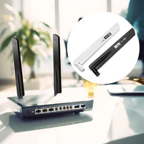 for GSM/CDMA WiFi Router Modem Black White SMA Male Connector Antenna ...