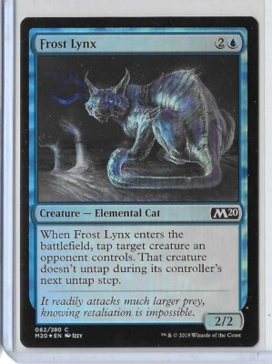 MTG Frost Lynx FOIL Core Set 2020 (M20) Common Magic Card #062/280 ...