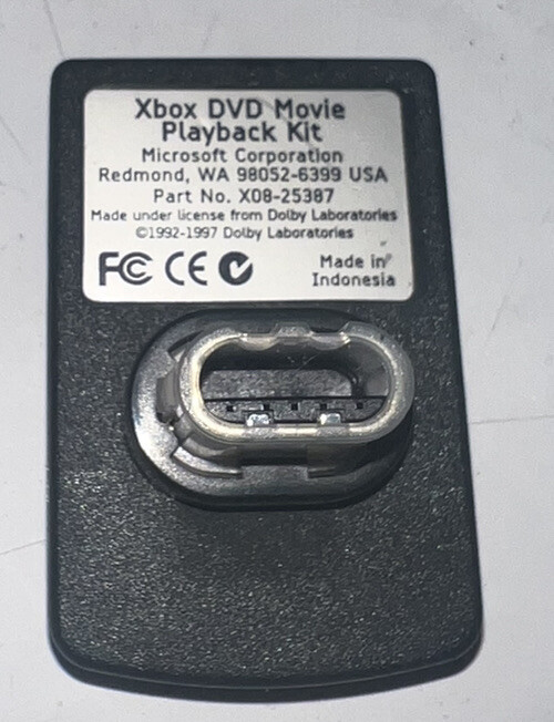 Xbox DVD Movie Playback Kit Receiver Transmitter Original Microsoft | eBay