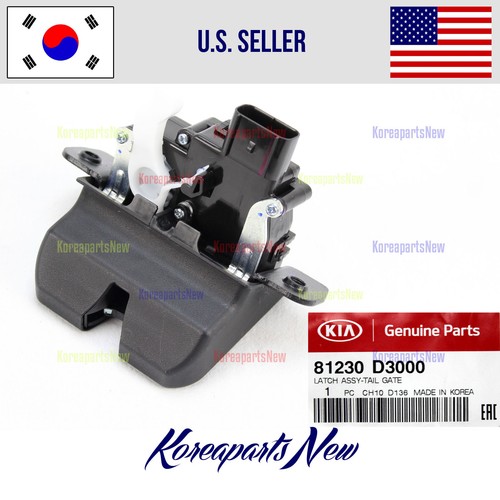 Tailgate-Lock or Actuator Latch Release 81230D3000 TUCSON SPORTAGE 2017 ...