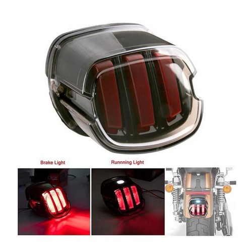 LED tail light Dyna Night Train FXSTB Softail Sportster Road King ...
