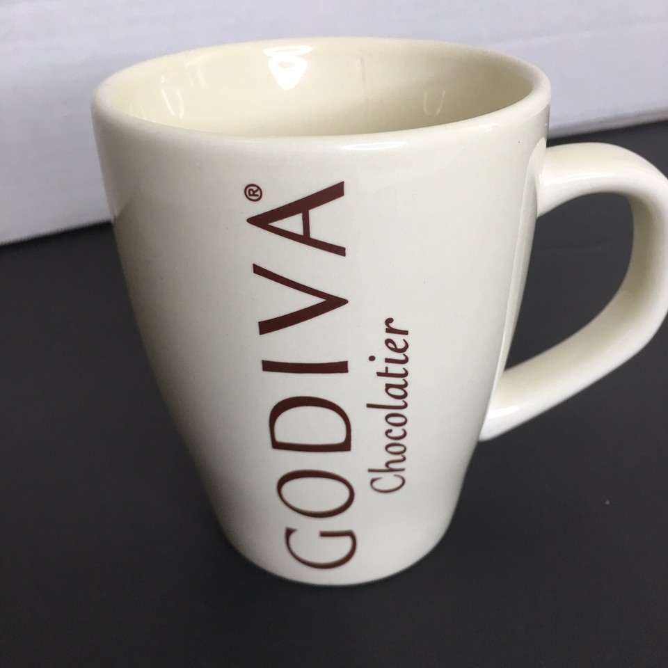 GODIVA Hot Chocolate Mug Chocolatier Coffee Cup 2013 by California ...