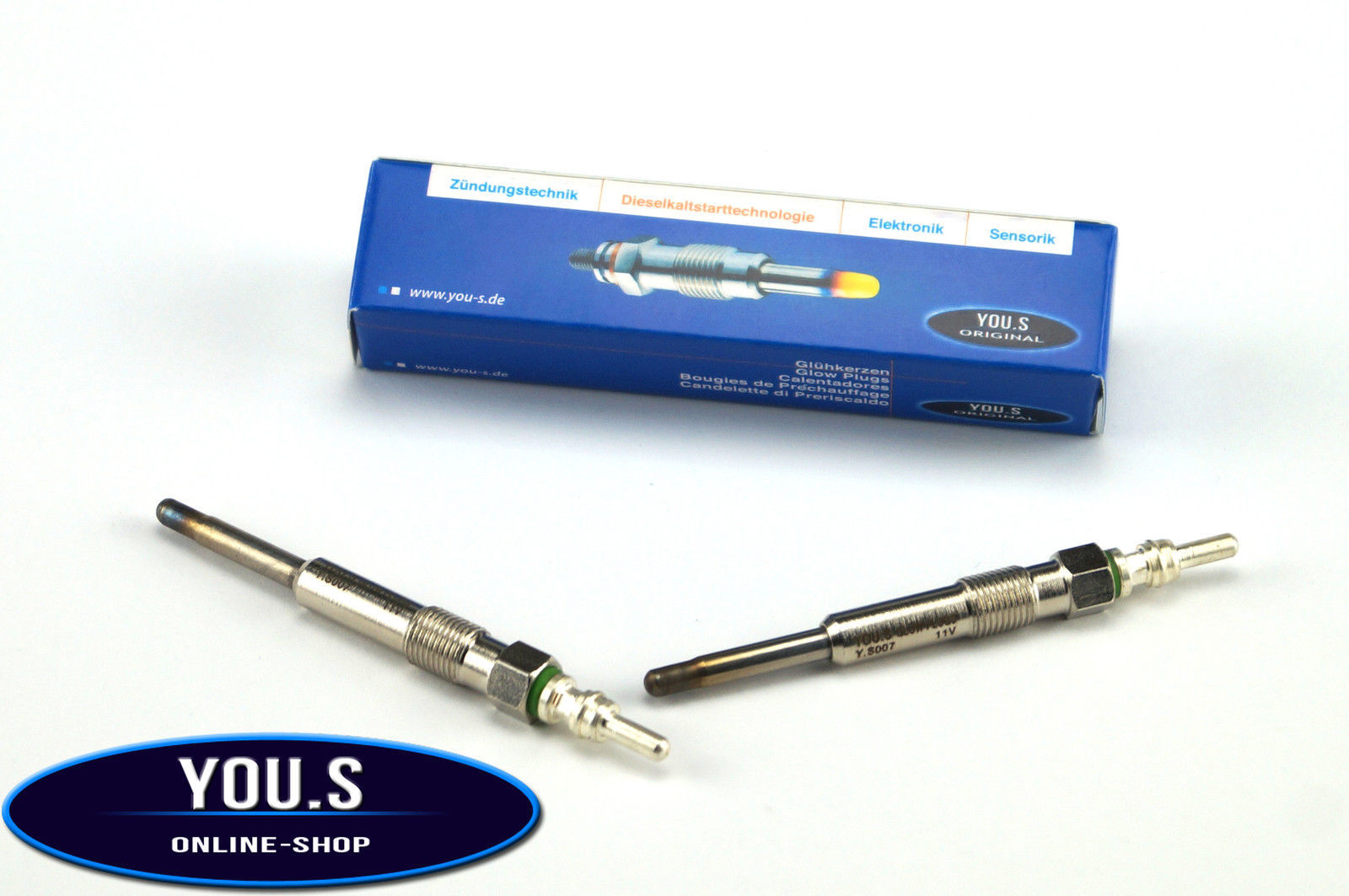 4 Piece You.S Original Glow Plugs for VW Polo 1,4 Tdi 1,9 Tdi 55KW 74KW ...