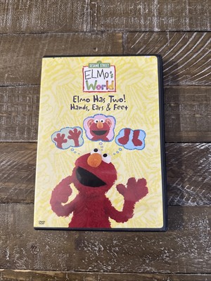 Elmos World Elmo Has Two Hands Ears And Feet DVD 74645572499| eBay