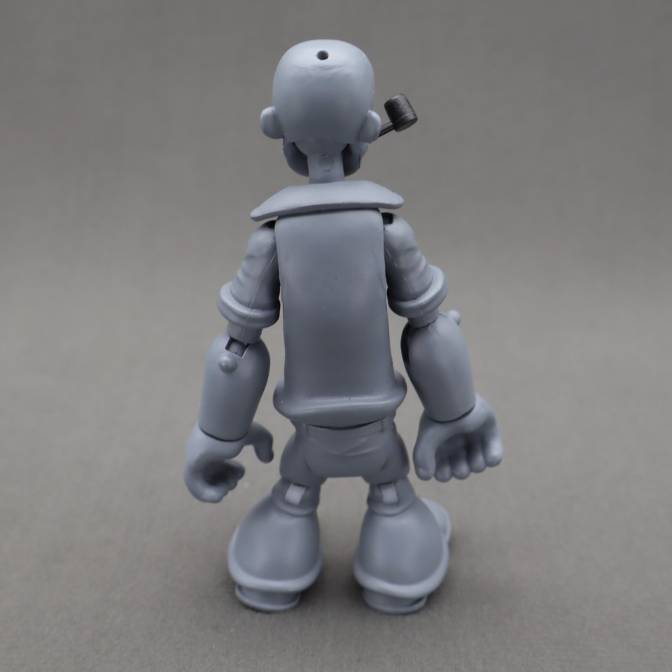 Popeye Classics Boss Fight Studio Toar Rough-House Action Figure ...