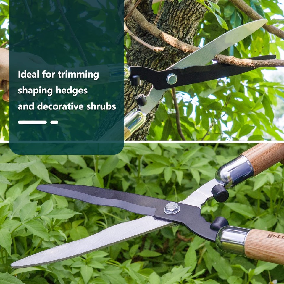 Garden Hedge Shears,19.88''Heavy Duty Pruning Shear for Trimming ...