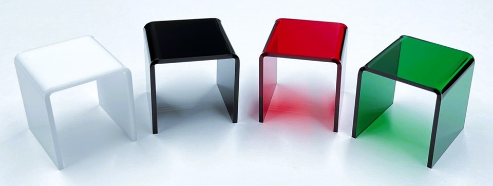 T'z Tagz Rare Single Unit 5x2x2.5 Small Acrylic Riser Display Stand ...