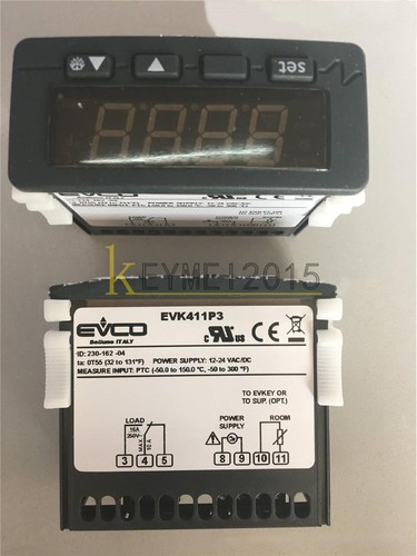 NEW 1PCS EVCO Temperature Controller EVK411P3 250V 10A #A6-40 | eBay