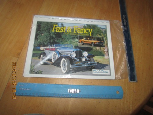 Fast & Fancy - 1991 Old Cars Calendar | eBay