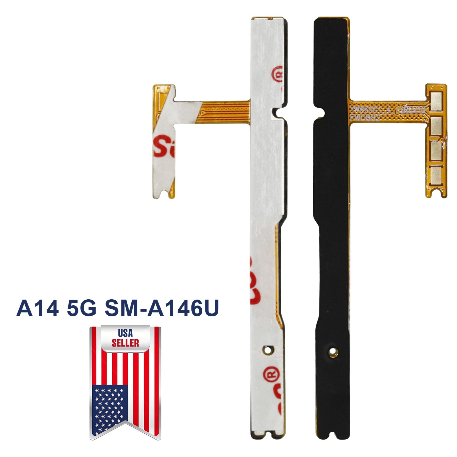 Power & Volume Key Button Flex Cable Ribbon For Samsung Galaxy A14 5G ...