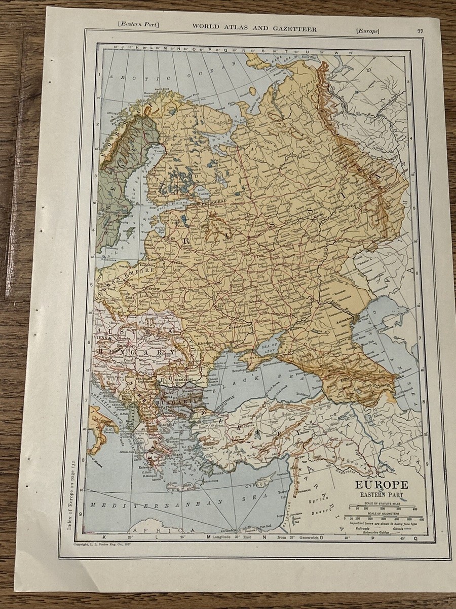 Eastern Europe Maps Historical Boundaries