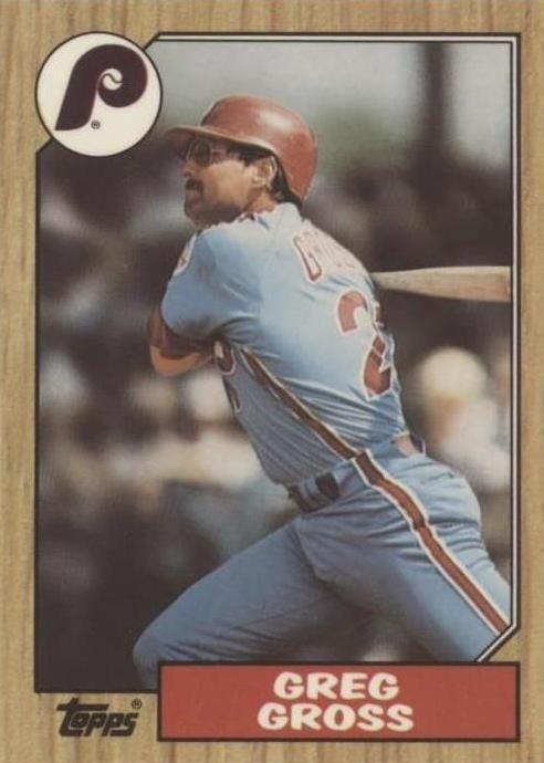 1987 Topps - Greg Gross #702 Tiffany for sale online | eBay